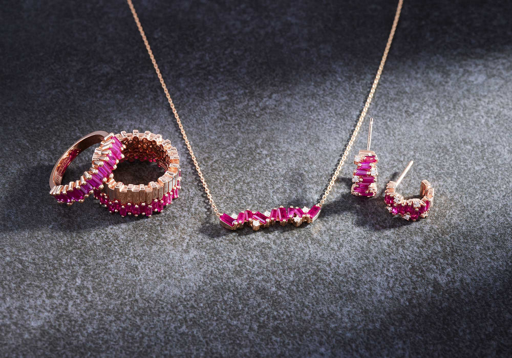 Fine Gold Ruby Jewelry for Women | Suzanne Kalan®