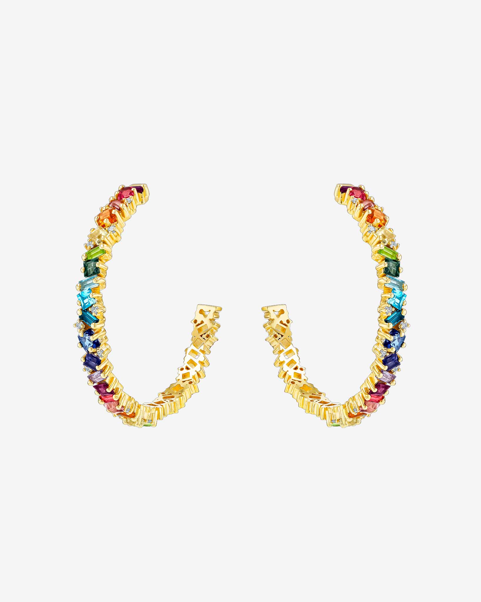 Nadima Rainbow Milli Hoops | Kalan by Suzanne Kalan®